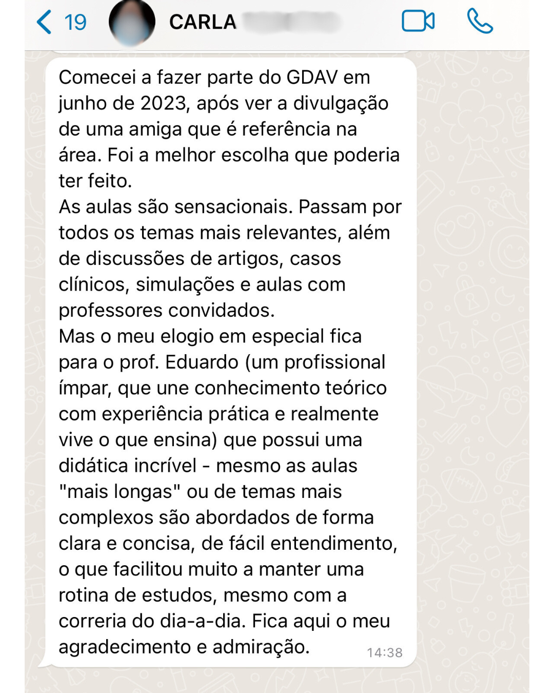 GDAV - Grupo de desenvolvimento em anestesiologia veterinária